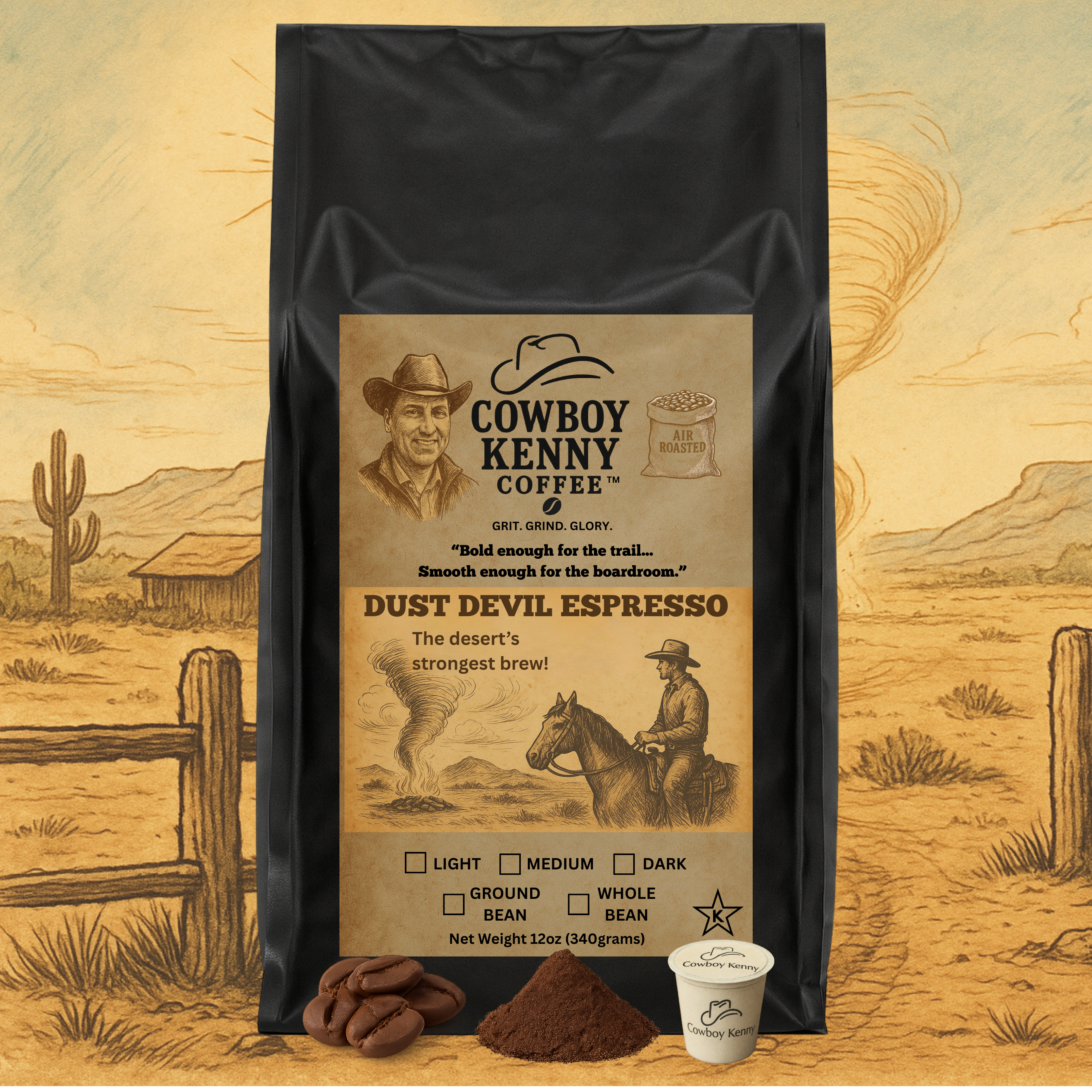 Dust Devil Espresso – Cowboy Kenny Coffee
